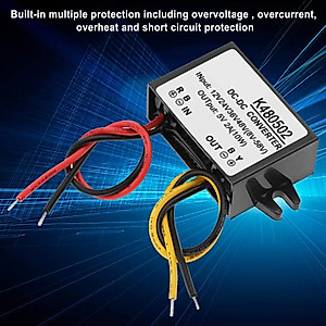 DC-DC Converter 48V Step-Down to 5V 2A Buck Converter Waterproof Power Supply Transformer Voltage Module