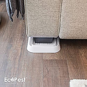 Bed Bug Interceptors - Combo Pack (White) | Bed Bug Blocker (Pro) and Bed Bug Blocker (XL) Interceptor Traps - Packs of 4 | Monitor, Detector, and Trap for Bed Bugs