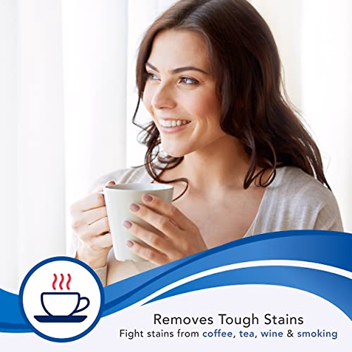 Plus White Xtra Whitening Toothpaste - Removes Tough Stains from Coffee, Smoking, Wine & More - Anti-Cavity, Plaque & Tartar Control (Mint Paste, 3.5 oz, Pack of 3)