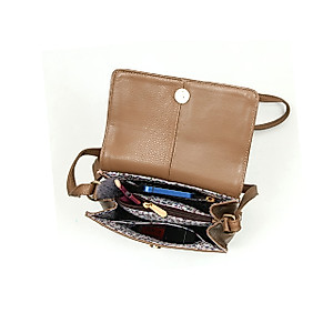 Leather Crossbody Purse for Kids Women Leather Roomy Bag by Aaron Leather Goods (Juárez)