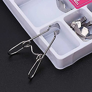Dental Matrix with Springclip No.1.330 Sectional Contoured Metal Matrices Full kit for Teeth Replacement Dentsit Tools(36pcs)