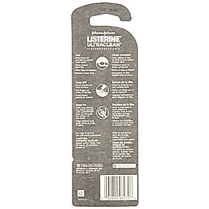 Listerine Ultraclean Access Flosser + 8 Refill Dental Flosser Heads, Oral Care and Hygiene