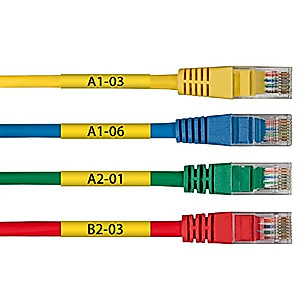 NineLeaf 3 Pack Compatible Label Tape Replacement for Brother P-Touch Black on Yellow 8.8mm 0.34'' HSe-621 HSe621 HS-621 HS621 Heat Shrink Tubes Work for Ptouch PT-D800W D600 P710BT P750W P900W