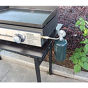 METER STAR Low Pressure 1lb Griddle Regulator Replacement Parts,Griddle Regulator, Gas Griddle Regulator Replacement for Blackstone 17" and 22" Tabletop Griddle