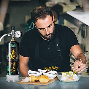 Exotic Whip Cream Chargers - 670G Disposable Nitrous Oxide Tank for Whipped Cream Dispenser - Imported European Quality Whipped Cream Canister