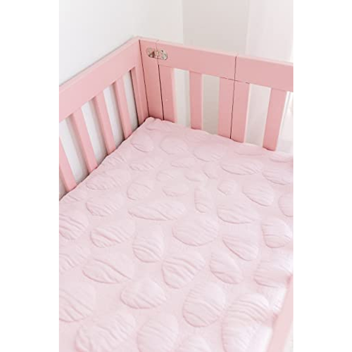 Water-Resistant Crib DreamSheet – Blush (Light Pink)