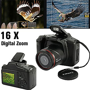 2.4Inch Digital Camera for TFT LCD Screen HD 16MP 1080P 16X Zoom Anti-Shake Digital Camera for Kids Vlogging Camera