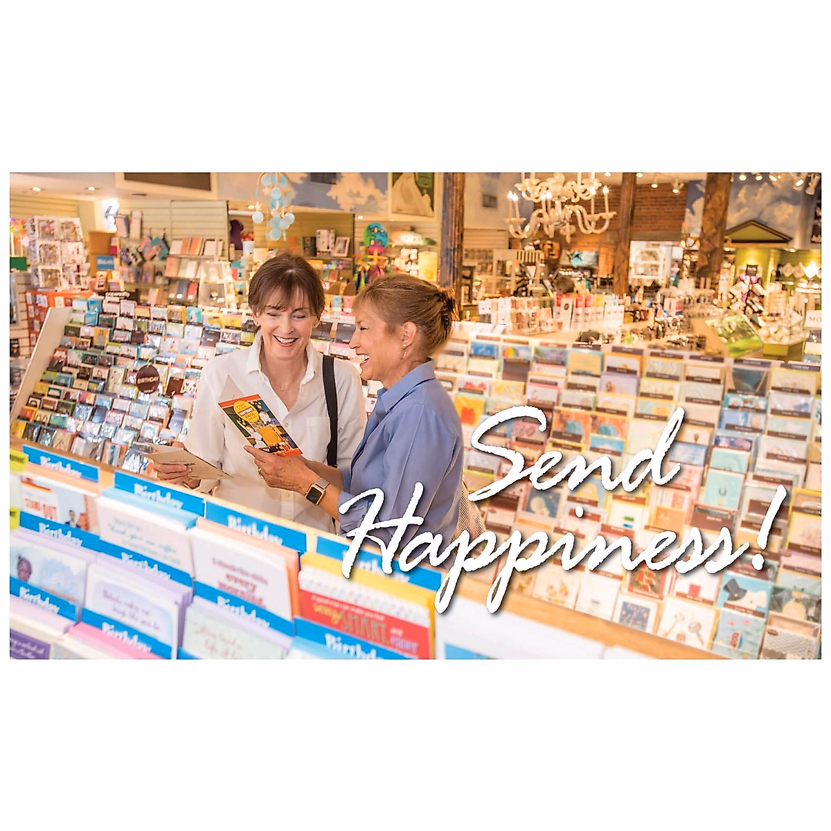 SHADE TREE GREETINGS Funny Women's Birthday Greeting Card (5" x 7") by Actual Pictures | 3 Pack + 3 Envelopes (Wine Weight Loss)