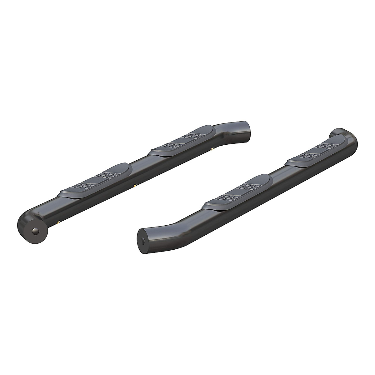 ARIES 35701 3-Inch Round Black Steel Nerf Bars, No-Drill, Select Jeep Wrangler JL Unlimited