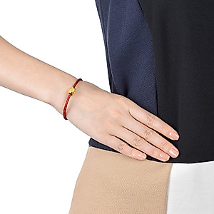 CHOW SANG SANG 999 24K Solid Gold Cloud Of Glory Charm Bracelet for Women 86337C