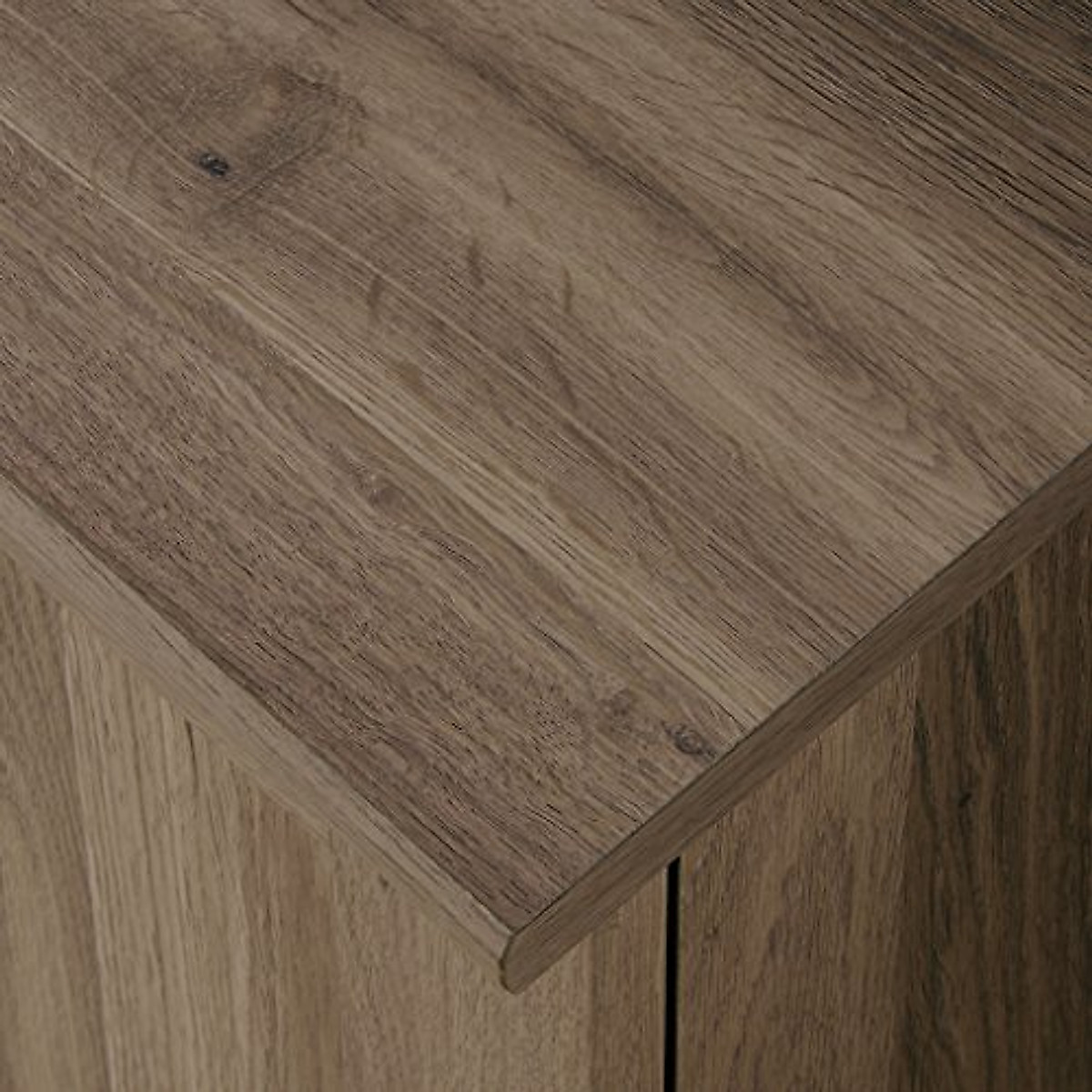 Sauder 425847 Harbor View Corner Computer Desk, Salt Oak® Finish