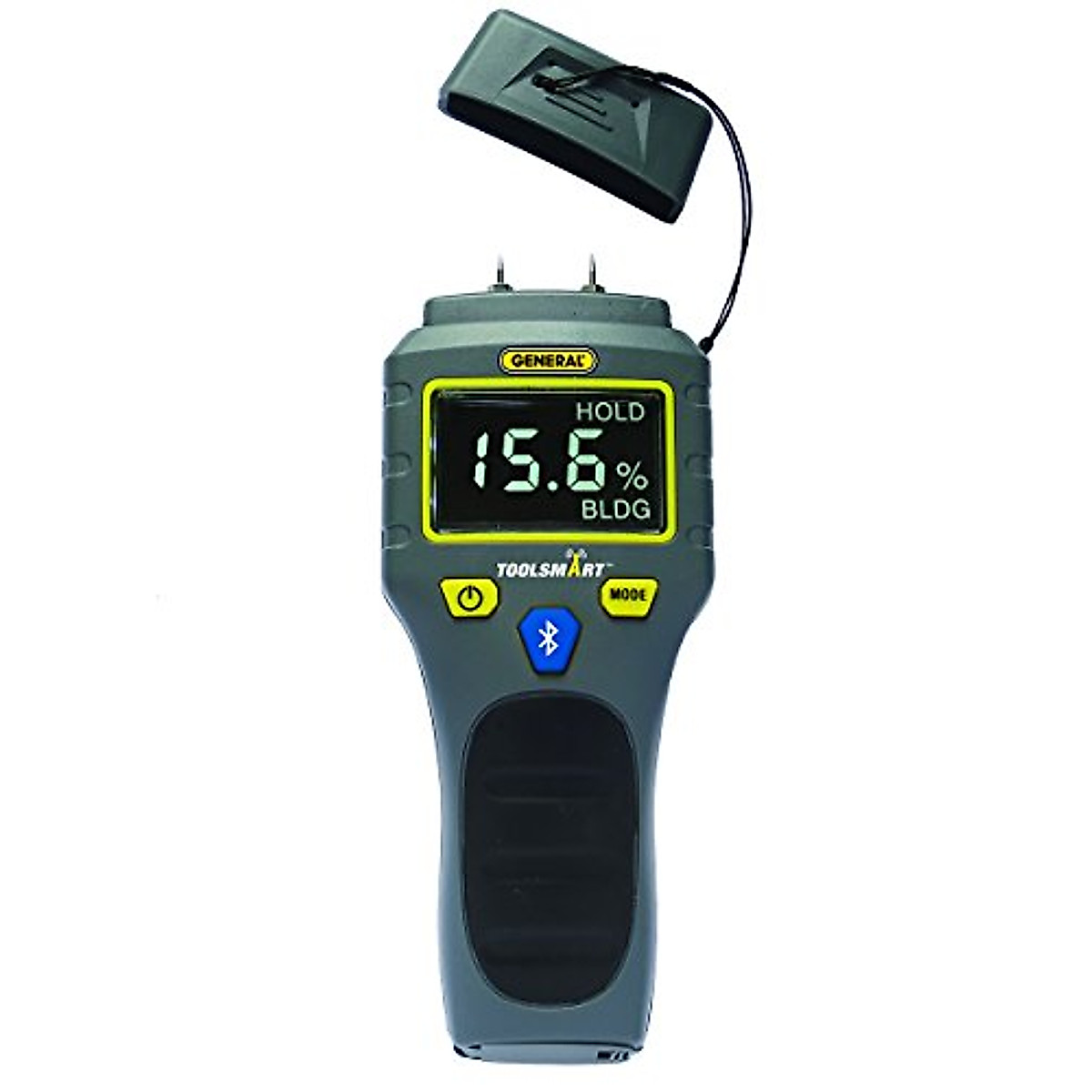General Tools TS06 - ToolSmart BlueTooth Connected Digital Moisture Meter, Pin-Type, LCD
