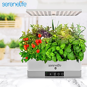 Hydroponic Herb Garden 6 Pods, Indoor Herb Garden Kit, Seed Pod, Indoor Garden, Full-Spectrum Grow Light, Adjustable Height, Hydroponic Indoor Garden, Smart Indoor Plant system