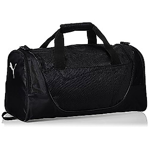 PUMA unisex adult Evercat Contender Duffel Bags, Black, One Size US