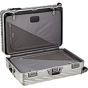 TUMI 19 Degree Aluminum Extended Trip Expandable Packing Suitcase, Silver, One Size