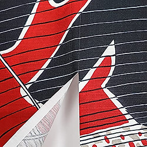 Moslovstar Japanese Noren Door Curtain Ukiyo-e Senso-ji Asakusa Tokyo Doorway Curtain Bistro Kitchen Restaurant Decor, 33.5" W x 59.1" L