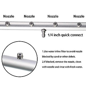 RIDGE WASHER Pressure Washer Undercarriage Cleaner, 16 Inch Undercarriage Washer, Pressure Washer Under Car Cleaner with Straight Extension Wand, 4000 PSI