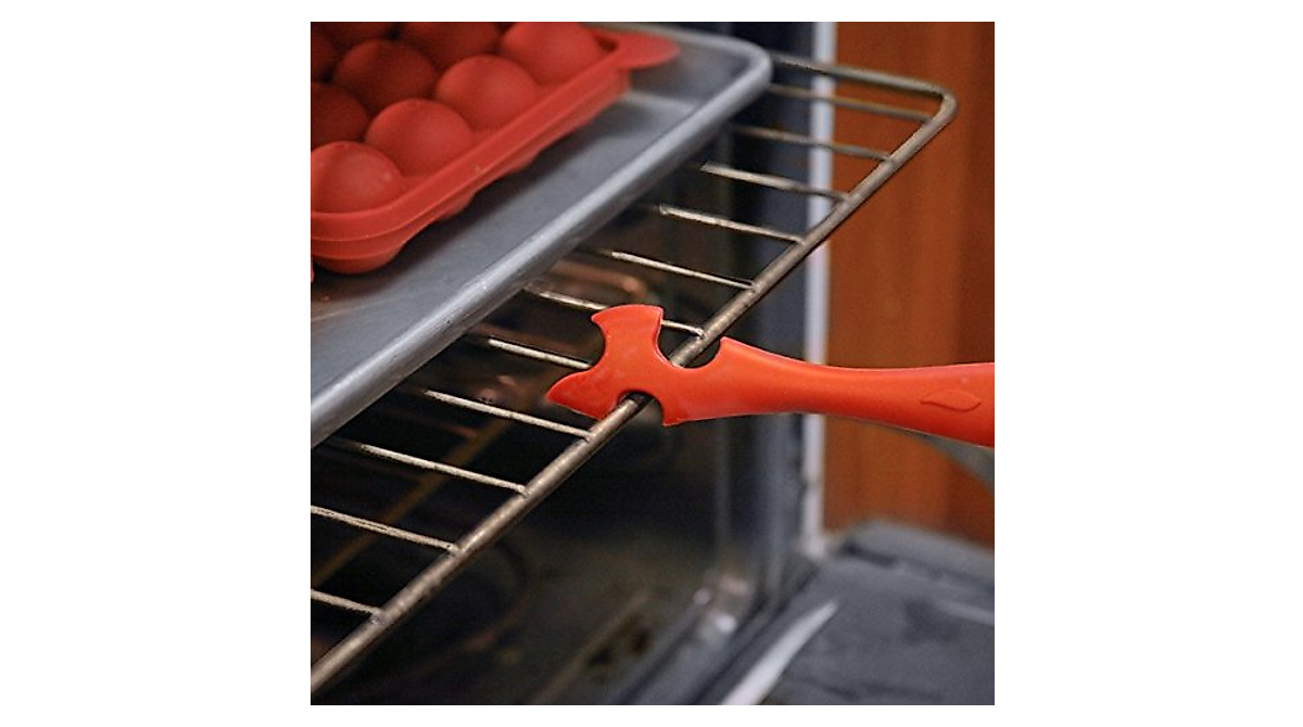 Norpro Silicone Oven Rack Push/Pull - High Heat Durable Kitchen Tool