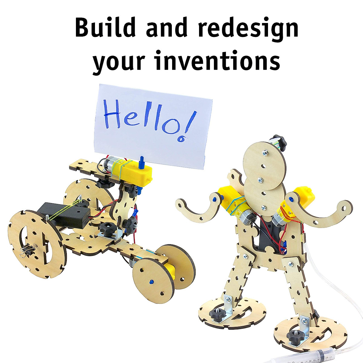 Machine Creation Kit - Open-Ended STEM Building Challenges to Inspire Inventive Thinking | Ages 8+ | Engineering, Science, and Technology Toy