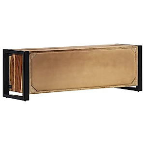 QZZCED Shoe Cabinet,Shoe Cabinet for Entryway,Shoe Storage Cabinet,Wooden Shoe Cabinet,Corner Shoe Rack,Bathroom Cabinet Shelf,for Indoor,Entrance,Hallway,Bedroom,Living Room,Solid Sheesham Wood