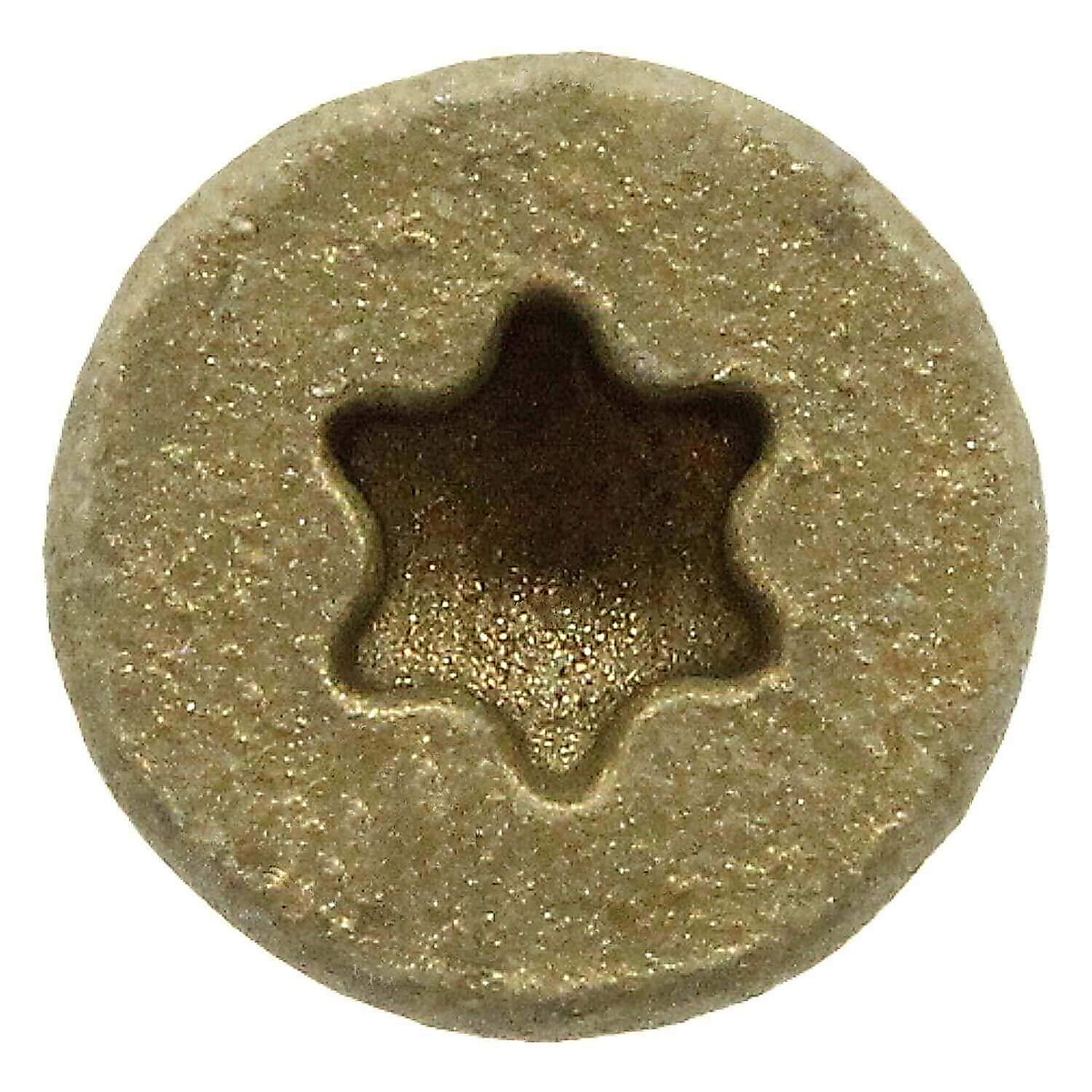 Jake Sales #8 x 3/4" Bronze Star Exterior Coated Wood Screw Torx/Star Drive Head - Multipurpose Exterior Coated Torx/Star Drive Wood Screws - (1 Pound - 381 Approx. Screw Count)