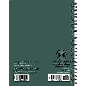 Willow Creek Press Great American Road Trip (ADG) Softcover Weekly Planner 2024 Spiral-Bound Engagement Calendar (6.5" x 8.5")