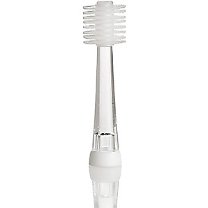 Brilliant Lumi 360 Round Head Travel Sonic Electric Toothbrush for Adults - Tooth Brush with LED Microfiber Bristles Gentle Sonic Technology for a Smile, Vibrating Toothbrush, 4 Brush Heads