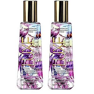 Luxe Perfumery Pura Vida Verbena Jasmine Moisturizing Fragrance Mist, 8 Fl Oz (Pack of 2)
