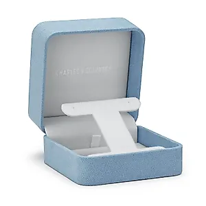 14K Yellow Gold Moissanite by Charles & Colvard 1.7mm Round Hoop Earrings 0.68cttw DEW