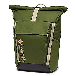 Columbia Unisex Convey II 27L Rolltop Backpack, Pesto, One Size