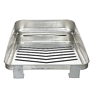 Seachoice Reusable Deluxe Angled Ribbed Paint Tray w/Ladder Lock Legs, 9 in.