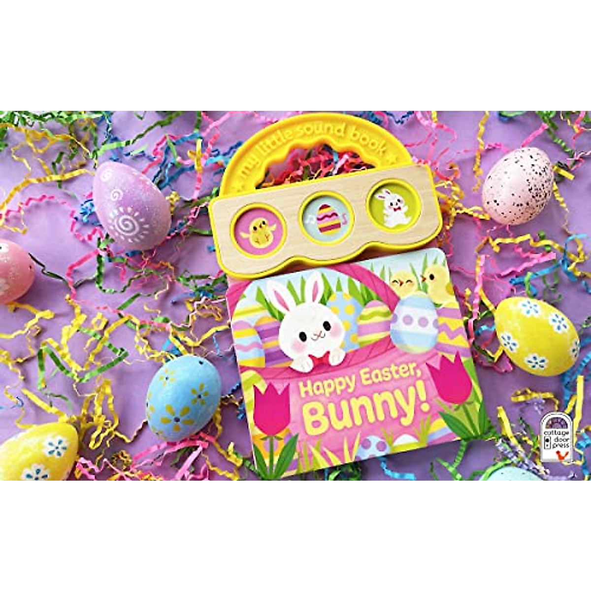 Happy Easter, Bunny! 3-Button Sound Board Book for Babies and Toddlers