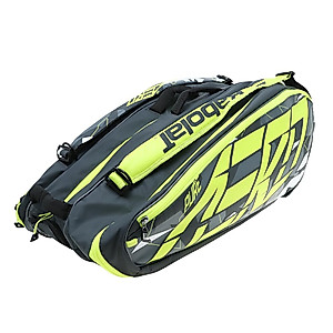 Babolat Pure Aero RHx12 Tennis Bag Grey and Yellow