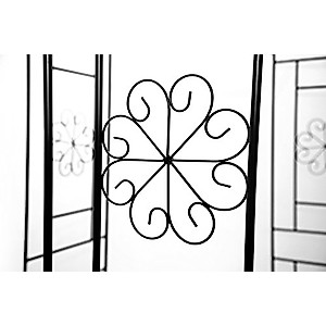 1. GO Steel Garden Arch, 8' High x 5'2" Wide, Garden Arbor for Various Climbing Plant, Outdoor Garden Lawn Backyard Gazebo