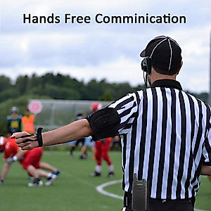 radtel Walkie Talkie Bluetooth Headset, Bluetooth Earpiece with Noise Cancelling Mic, Compatible BaoFeng Kenwood Quansheng Radios uv-k5 uv-5r & More. (Updated Version) (Original)