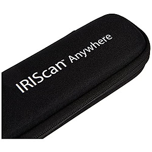 IRIS 458934 IRIScan Anywhere 5 Wireless Mobile Scanner Hard Protective Travel Case Carrying Bag Black