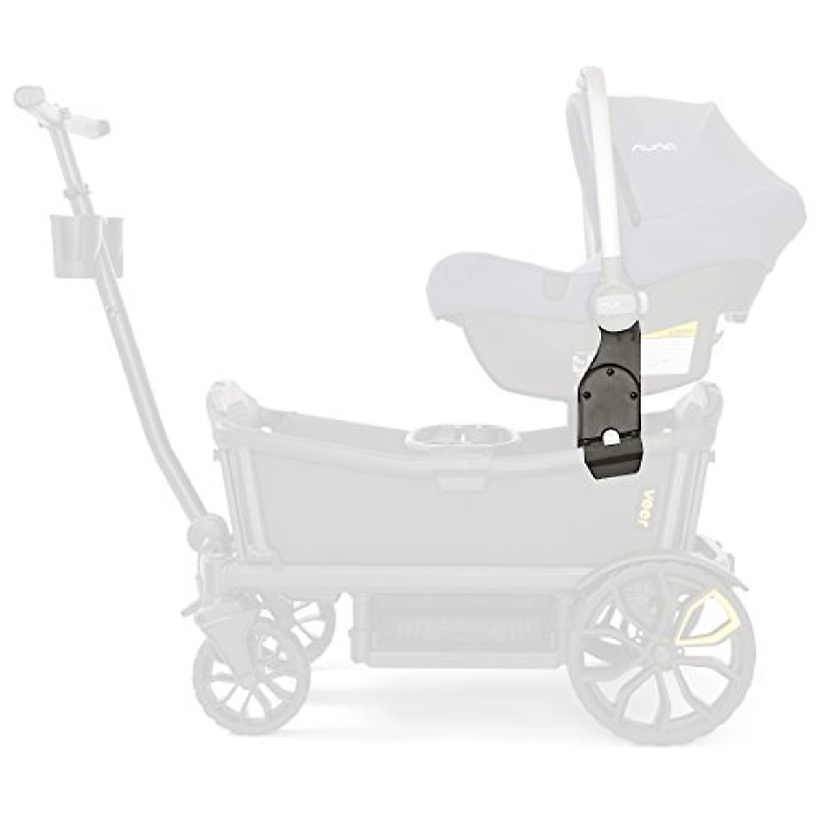 Infant Car Seat Adapter for Veer Cruiser (Nuna, Cybex, Maxi-COSI)