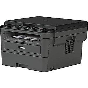 Brother Compact Monochrome Laser Wireless All-in-One Printer HL L239 Series for Business Office - Flatbed Print Copy Scan - 32ppm Print Speed, Duplex Two-Sided Printing, 250-Sheet, USB Printer Cable