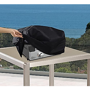 ZJYWSCH Pizza Oven Cover for Blackstone 22" Portable Pizza Oven 6964 6962 6961 6960 6963 Heavy Duty 5559 Blackstone Pizza Oven Conversion Kit Cover