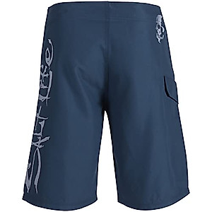 Salt Life Mens Stealth Bomerz Boardshort, Washed Navy, 32