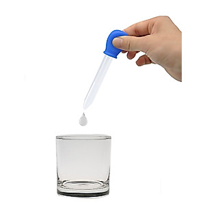 Gorse 12 Pack Liquid Droppers for Kids Silicone and Plastic Pipettes with Bulb Tip 5 ML Eye Dropper for Candy Molds