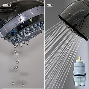 RP46074 Shower Cartridge Replacement for Delta 13/14 Series Single Handle, Bathtub Faucet Shower Valves Bonnet Nut Assembly