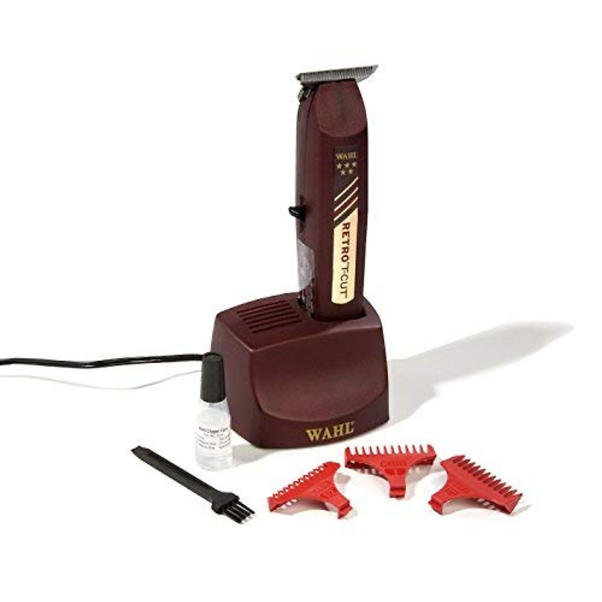 Wahl Professional- 5 Star Series Cordless Retro T-Cut Trimmer #8412 Great for Professional Stylists and Barbers 60 Minute Run Time