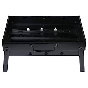 Krupasadhya Folding Portable Barbeque Grill Toaster Charcoal BBQ Grill Oven for Indoor and Outdoor