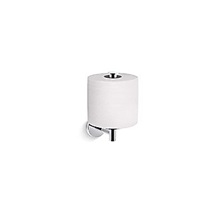 KOHLER 27293-CP Elate Vertical Toilet Paper Holder, Polished Chrome
