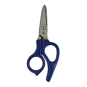 Zeluga 12-229 5in. Heavy Duty Stainless Steel Electician's Scissor with Ergonomic Handle