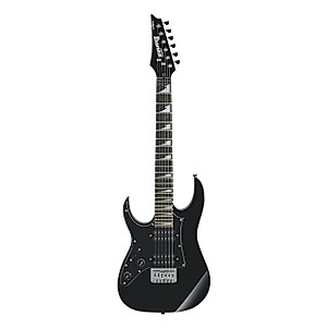 Ibanez GRGM 6 String Solid-Body Electric Guitar, Left, Black Night (GRGM21BKNL)