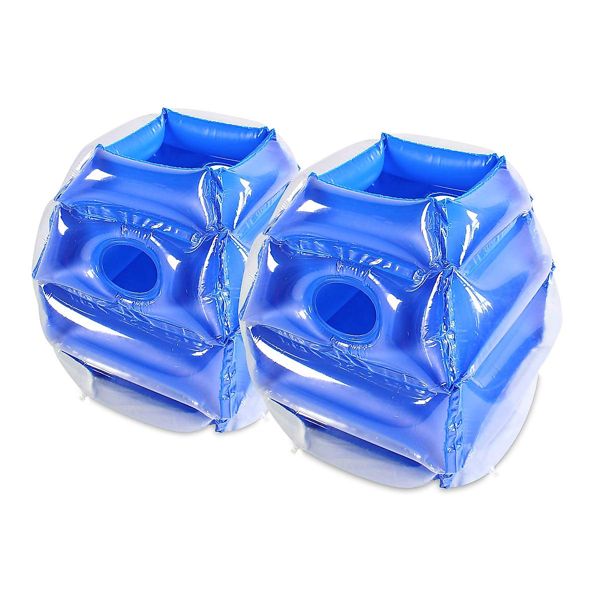 SUNSHINEMALL 1 PC Sumo Ball for Adult, Inflatable Body Bubble Ball Sumo Bumper Bopper Toys, for Kids Yard Human Bubble Ball Hamster Ball (36", Red Pure Blue)