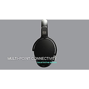 EPOS | SENNHEISER Adapt 360 Black (1000209) - Dual-Sided, Dual-Connectivity, Wireless, Bluetooth, ANC Over-Ear Headset | for Mobile Phone & Softphone | Teams Certified (Renewed)