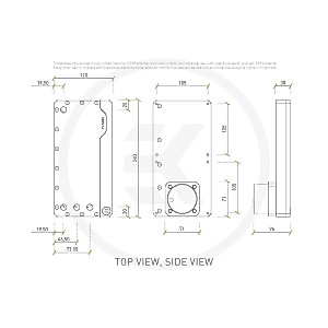 EKWB EK-Quantum Kinetic FLT 240 Pump/Reservoir Combo, D5 PWM, D-RGB, Plexi